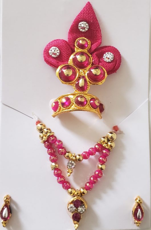 Mata Rani Mukut Set – SRI PUJA STORE